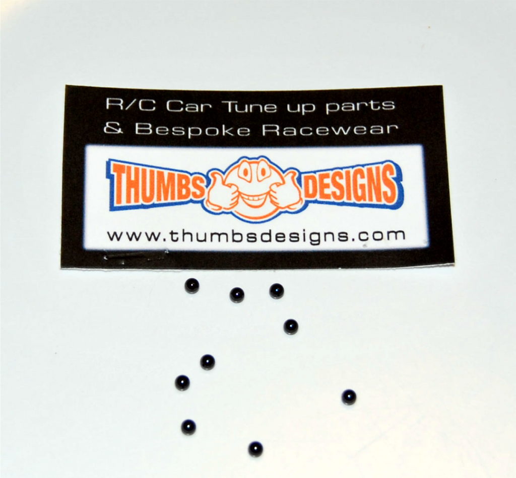 3mm Ceramic Diff Balls Pk20