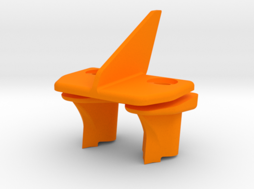 XB2 front wing mount (Orange)